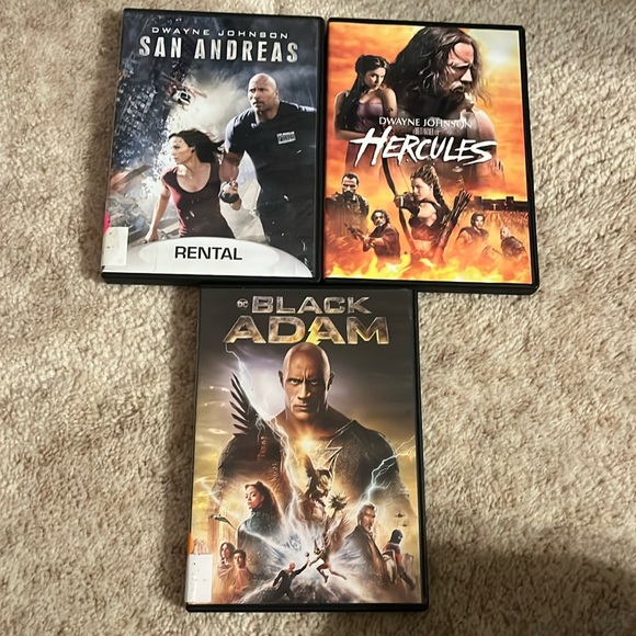 Media | Dwayne Johnson Dvd Bundle | Poshmark